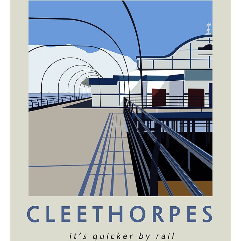 Cleethorpes Pier Artwork - Bill Meek | Dollie Jewellery
