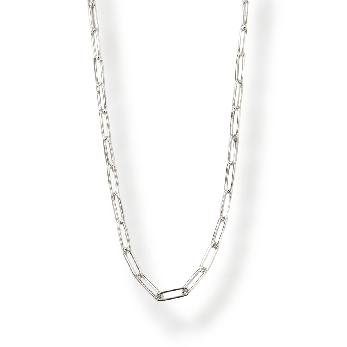 Silver Lexy Long Trace Chain | Dollie Jewellery
