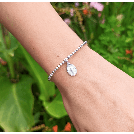 Silver Madonna Bracelet | Dollie Jewellery